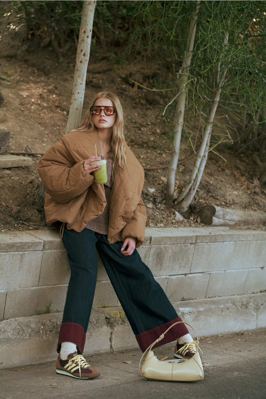 Collared Puffer Jacket – Kim and Cloth